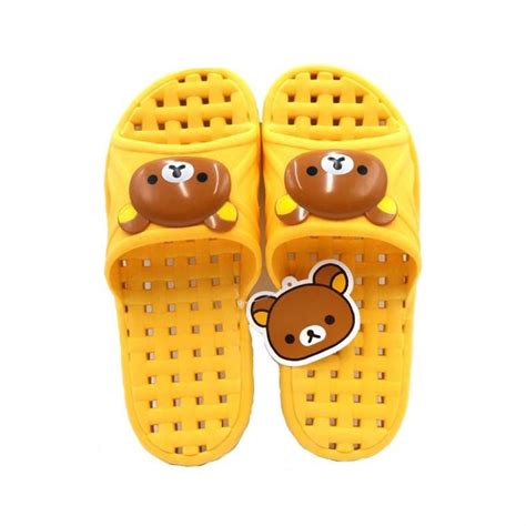 가벼운 캐릭터 입체 리락쿠마 예쁜 화장실 물빠짐 라탄 욕실화 홈플러스 택배배송
