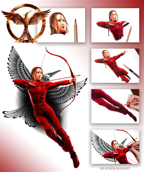 Mockingjay Drawing At Explore Collection Of