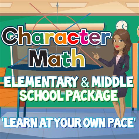 Character Math Three Week Math Program