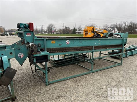 Haines 15 Ft X 4 Ft 6 In Electric Rolling Potato Grading Table