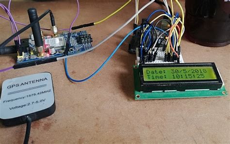 Gps часы на Arduino своими руками