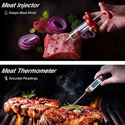 Olarhike Grilling Accessories Bbq Grill Tools Set 25pcs Stainless
