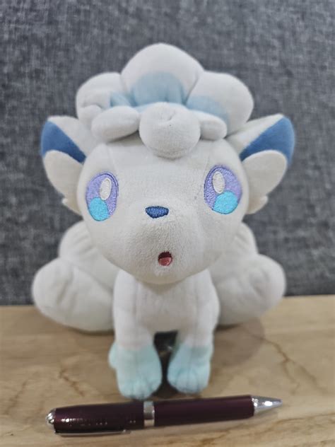 Pokemon Center Alola Vulpix Plush 20cm Hobbies And Toys Toys And Games On Carousell
