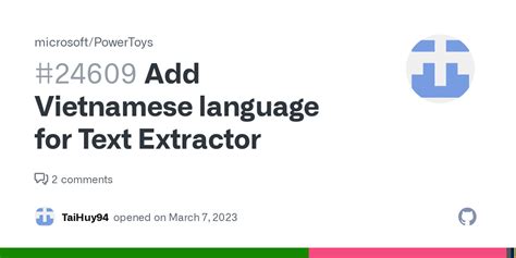 Add Vietnamese Language For Text Extractor · Issue 24609 · Microsoft