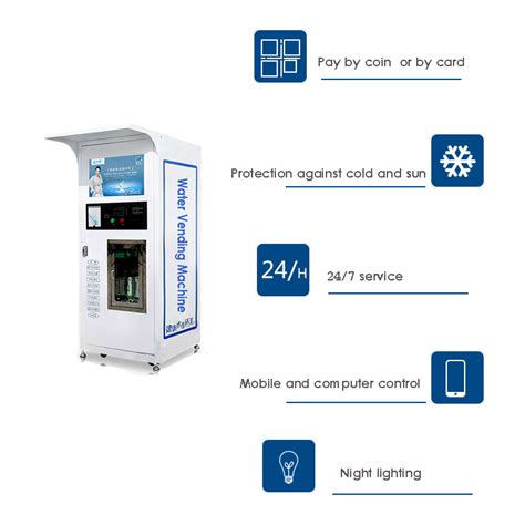 Automatic Water Vending Machine Selling Pure Water Water Vending And