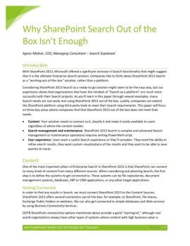 Why Sharepoint Ootb Isnt Enough Flipbook By Siddhen Sheth Fliphtml
