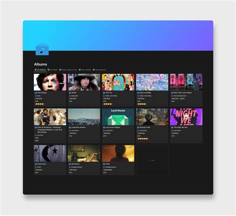 Scratch Music Library Management Dashboard Notion Things