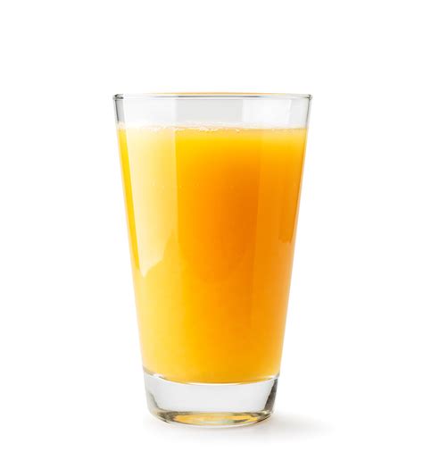 Glass Of Orange Juice Drawing
