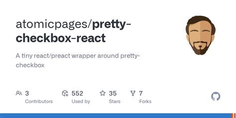 Github Atomicpages Pretty Checkbox React A Tiny React Preact Wrapper