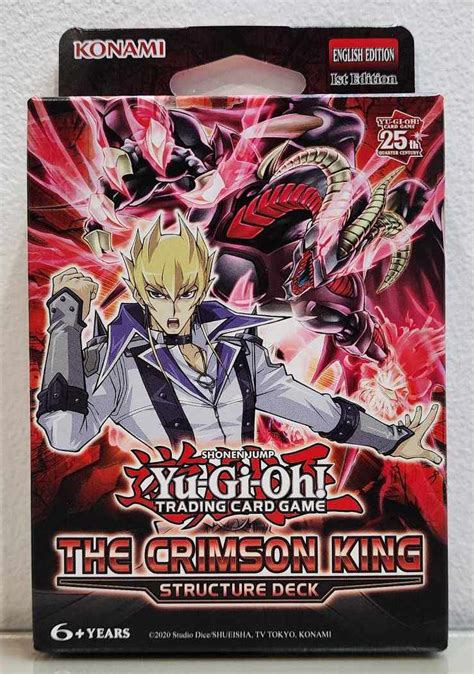 Yu Gi Oh Tcg The Crimson King Structure Deck Lazada Ph