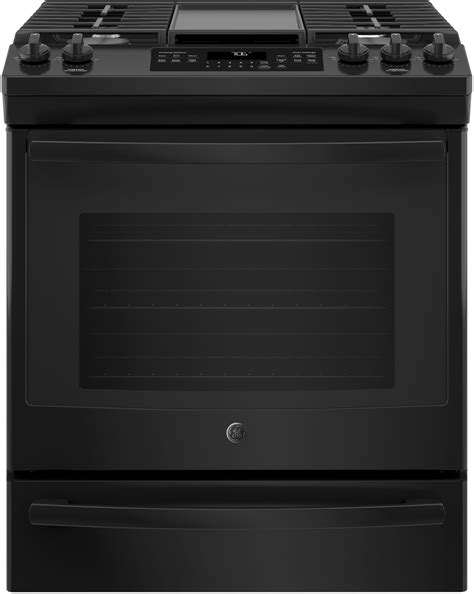 Ge Jgs760delbb 30 Inch Slide In Gas Range With Convection Dishwasher