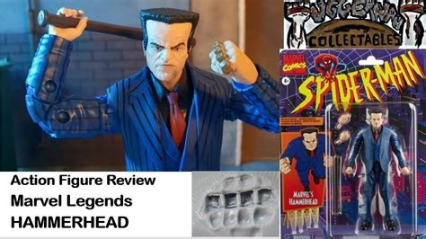 Spider Man Marvel Legends Retro Collection Marvels Hammerhead Video