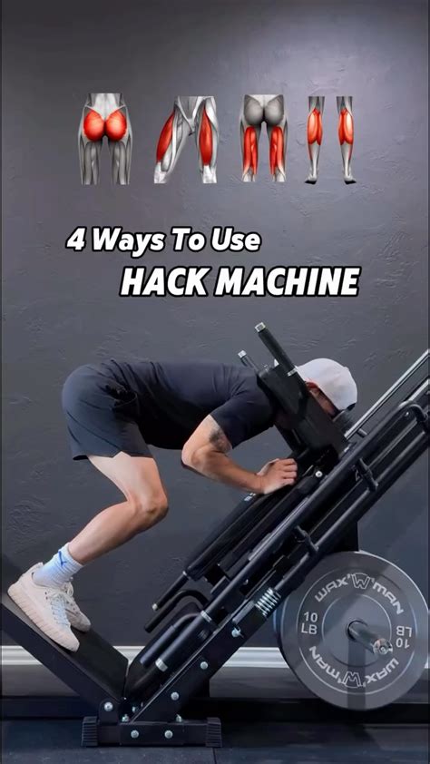 Hack Squat Machine Side View Posture