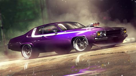 Classic Muscle Car Wallpaper