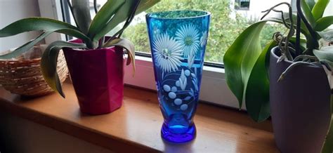 Ilus Sinine Nõukaaegne Lillevaas 160691604 Osta Ee