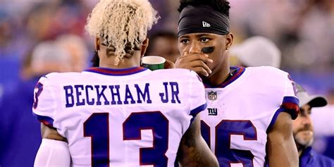 Free Agent Odell Beckham Jr Asks Saquon Barkley To Help Facilitate