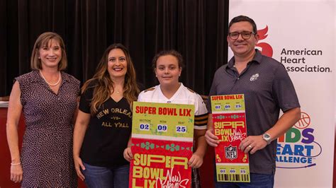 Photos American Heart Association Awards Super Bowl Lix Tickets For