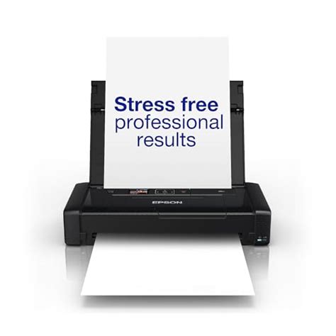 Epson Workforce Wf 110w A4 Portable Single Function Inkjet Printer