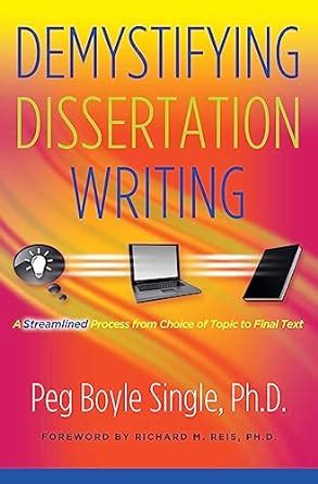 Amazon Com Demystifying Dissertation Writing 9781579223137 Single