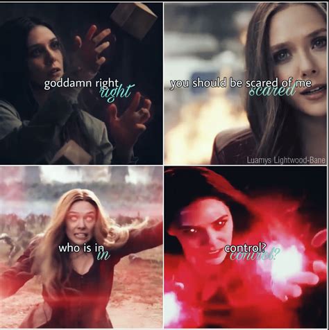 Wanda For Me Is The Strongest Female Avenger It Was Epic When Thanos