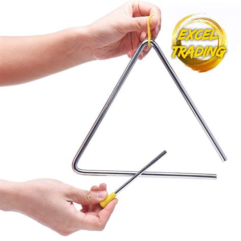 Triangle Bell 6 Inch Kerincing 6 Inch Music Instruments Shopee