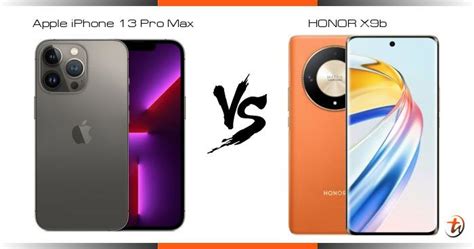 Banding Apple iPhone 13 Pro Max dan HONOR X9b - Spesifikasi dan harga ...