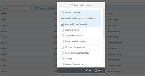 Sapui5 Display Only Selected Rows In Sapmtable Stack Overflow