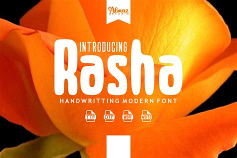 Rasha Font by almazstd24 · Creative Fabrica