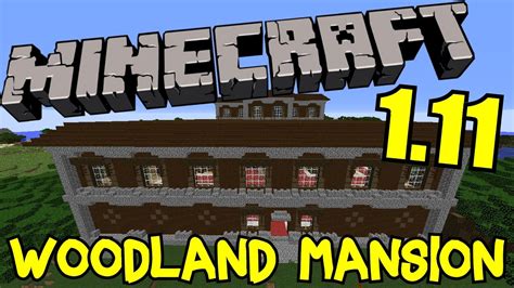 Minecraft 111 Full Woodland Mansion Tour Cartographer Evoker