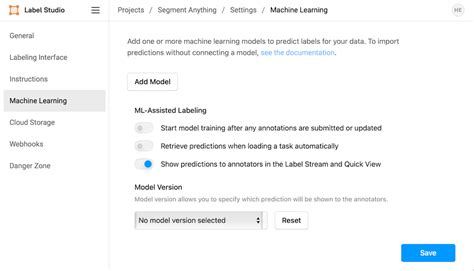 Getting Started Using Segment Anything Label Studio