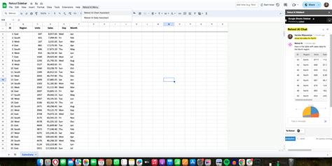Retool Ai Challenge Google Sheets Data Assistant Sidebar Using Retool