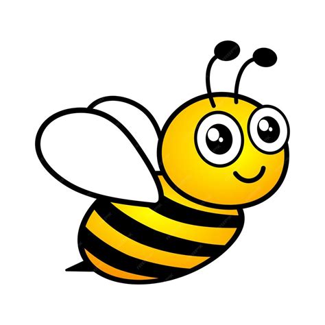Premium Vector Bee Character Bumblebee Insect