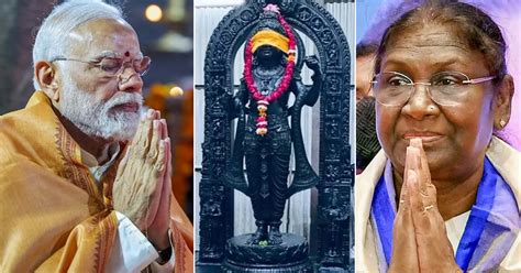 राष्ट्रपति मुर्मू ने Pm को लिखा पत्र 11 दिन के अनुष्ठान के लिए Modi