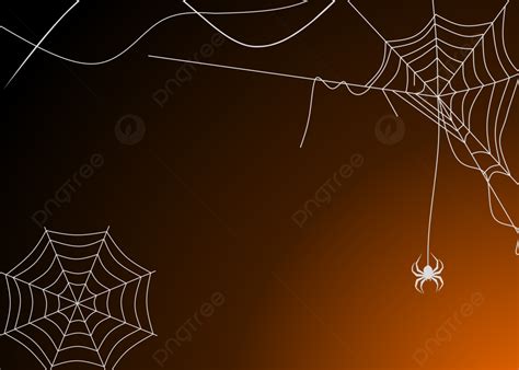 クモの巣の背景イラストには蜘蛛がぶら下がっています 蜘蛛の巣の背景 ハロウィンクモの巣の背景 クモ背景壁紙画像素材無料ダウンロード