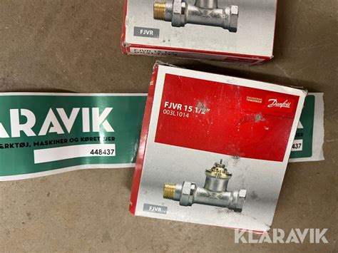 Ass Ventiler Danfoss Fjvr Randers Klaravik Auktioner