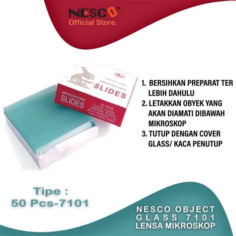 Jual Nesco Object Glass 7101 Lensa Mikroskop Di Seller Nescoalkes