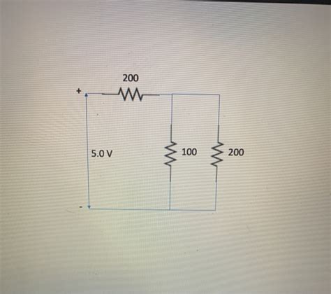 solved 1 two resistors in series construct the circuit on