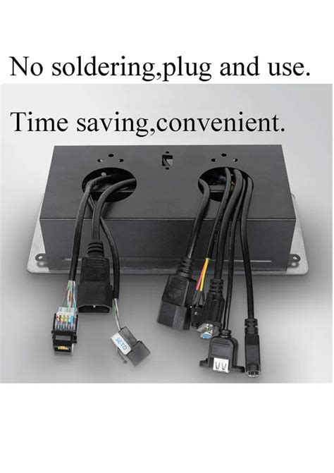 Hydraulic Pop Up Box Cable Cubby With Hdmi Audio Lan Usb And Power Ports Silver At ₹ 1249