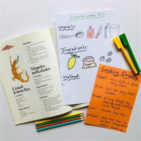Procedures With Recipes Language Features Of A Recipe High Quality Literacy Lesson Cleverbean