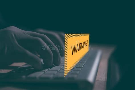 Hacker Computer Crime Protection Concept Cyber Security Privacy Data