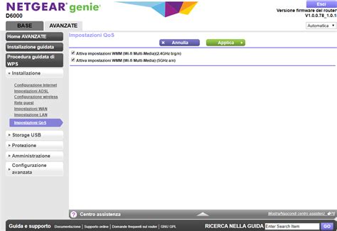risolto qos settings netgear communities