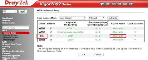 Configuring The Vigor L And Vigor L For Lte Internet Access Draytek Faq