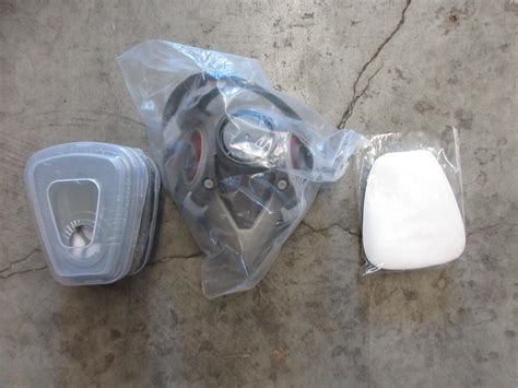 6 New Half Face Respirator Masks
