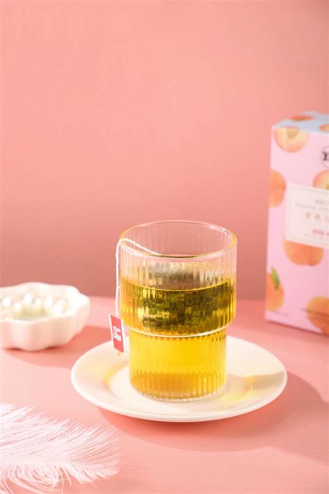 蜜桃乌龙茶详情页设计 花瓣网