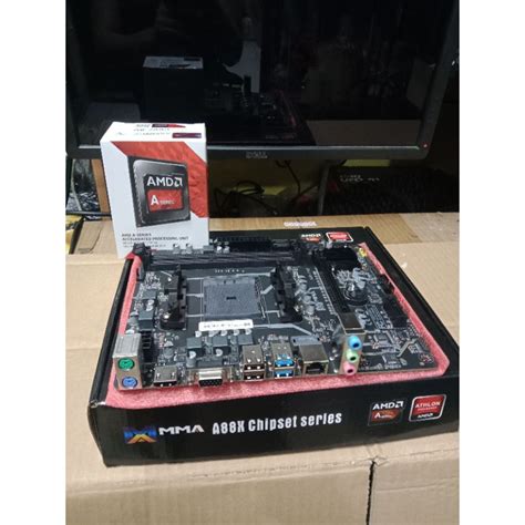 bundle amd a6 a8 fm2 motherboard shopee philippines