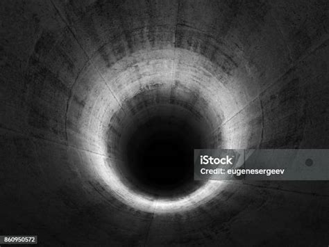 원형 콘크리트 터널 관점 3 D 0명에 대한 스톡 사진 및 기타 이미지 0명 개념 건축물 Istock
