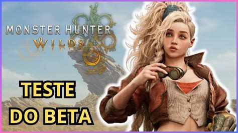 Testei o Beta do Monster Hunter Wilds e está lindo YouTube