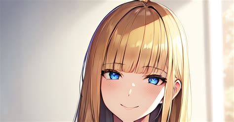 Aiイラスト 金髪前髪ぱっつん爆乳美人教師 ユーキヒロ自己紹介読んでのイラスト Pixiv