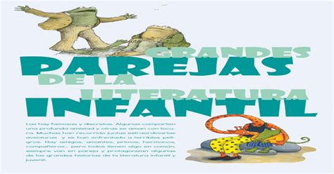 Grandes Parejas De La Literatura Infantil Guía De Lectura Pdf Document