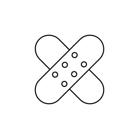 Wound Plaster Icon 9731792 Vector Art At Vecteezy